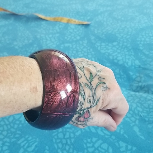 Jewelry | Vintage Large Chunky Lucite Bracelet | Poshmark